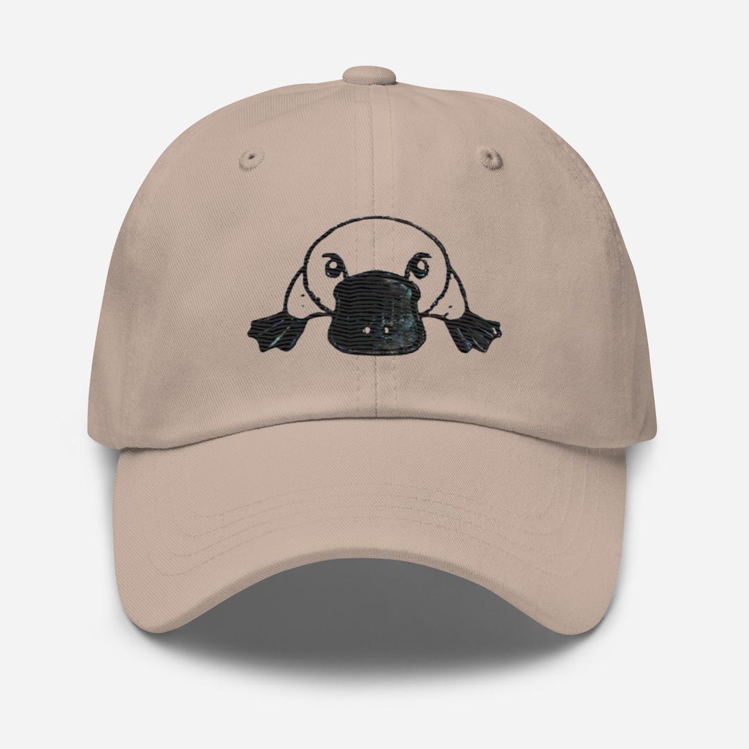 Embroidered Platypus Dad Hat – Low-profile, Stylish & Comfortable ...