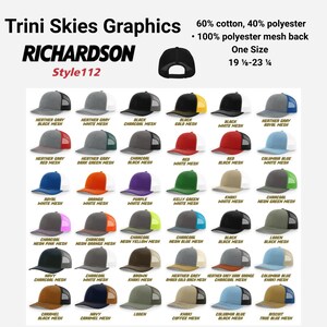 Trust No One Embroidered Trucker Cap Richardson 112 Snapback - Etsy