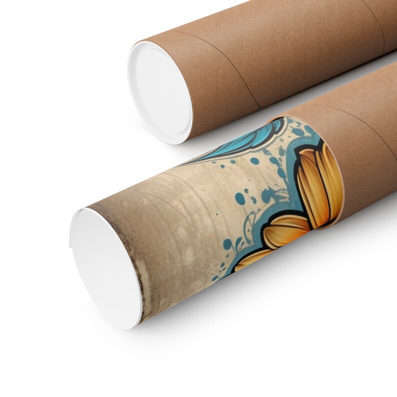 Cheerful Flower Matte Poster Vibrant Museum-grade Décor Home Decor Dorm ...