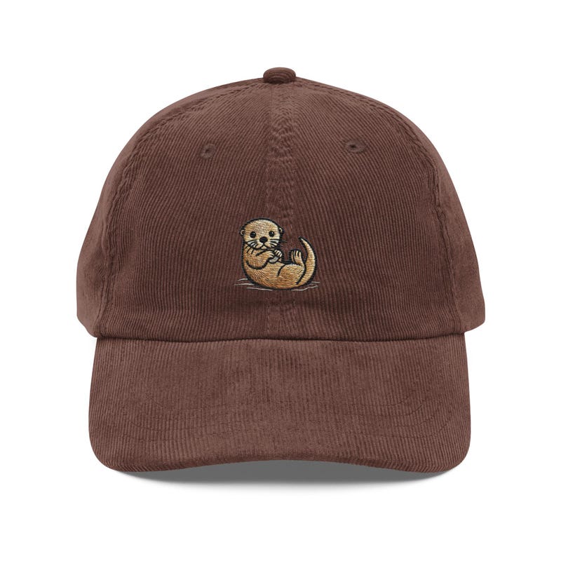 Otter Cap Embroidery - Etsy