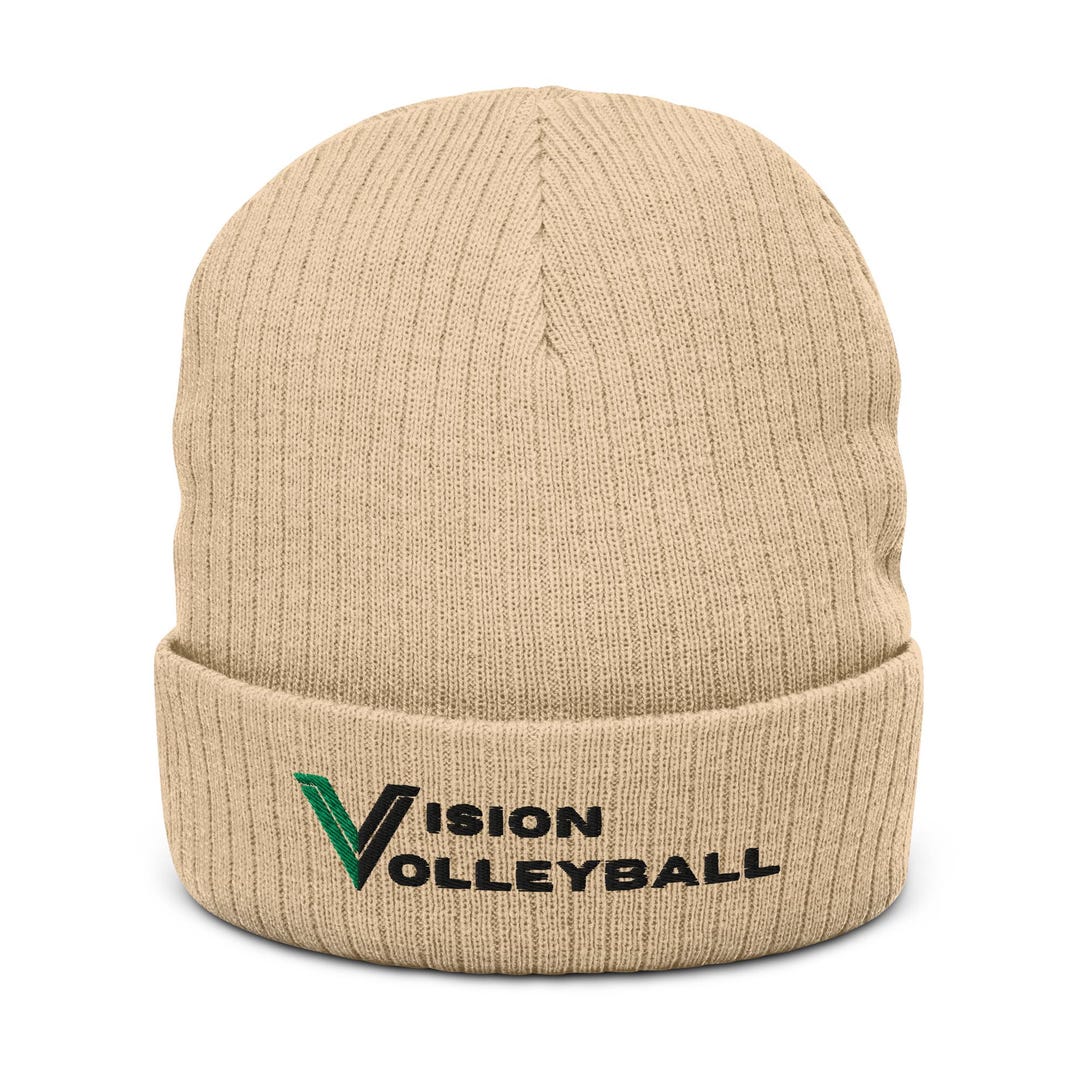 Vision Volleyball Sport Gear Ribbed Knit Beanie - Etsy