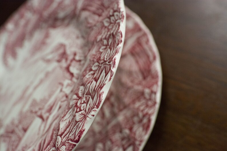 8" Set of 2 Myott Plates, Myott Vintage Souvenir Plate, Side Plate ...