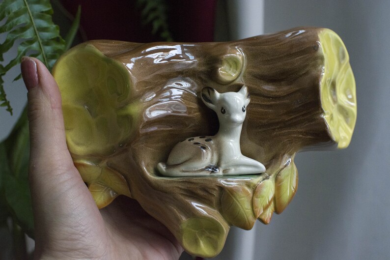 Vintage Hornsea Pottery Fauna Deer Wall Pocket Vase No. 573 Fauna Wall ...