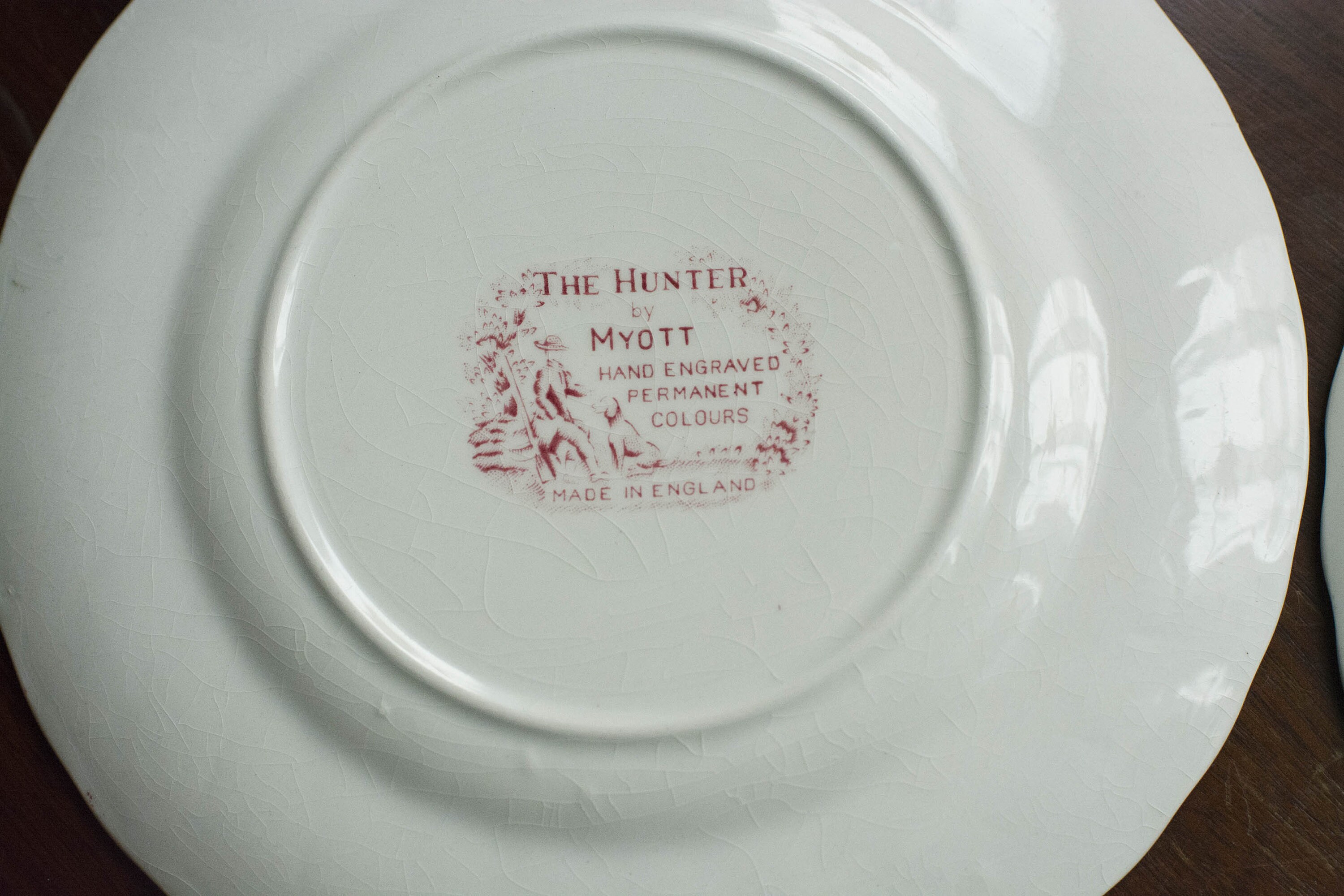 8 Set of 2 Myott Plates, Myott Vintage Souvenir Plate, Side Plate ...