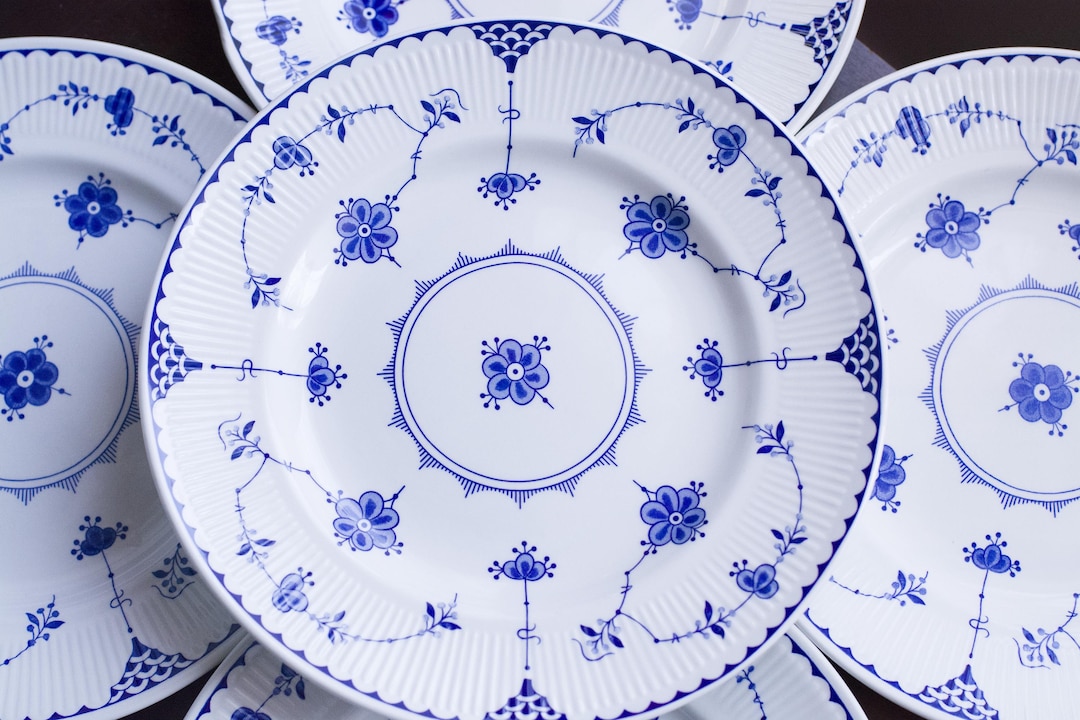 10" Iconic Blue & White Denmark Pattern, Mason's Plate, Johnson Bros ...