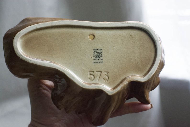 Vintage Hornsea Pottery Fauna Deer Wall Pocket Vase No. 573 Fauna Wall ...