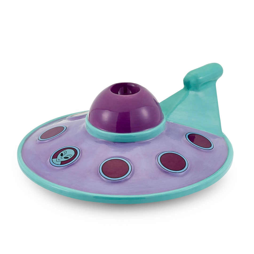 Ceramic Smoking Pipe Cool Pipes Cute Alien Spaceship Smoke Pipe for ...