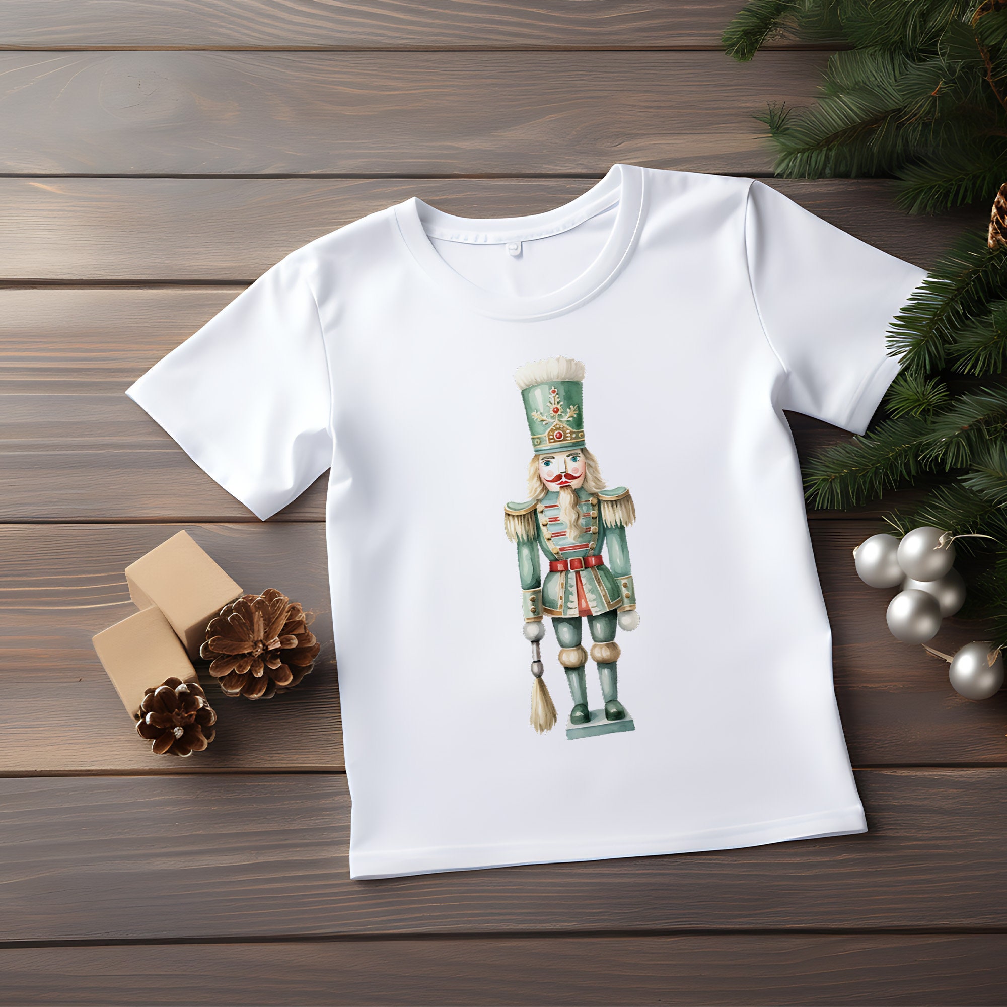 Christmas Nutcracker Clipart Bundle, Watercolor Xmas Nutcracker Clip ...