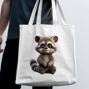 Cute Raccoon Clipart Bundle, Clip Art Set of 20 High Quality Pngs ...