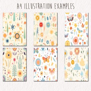 Seamless Boho Digital Paper, Boho Seamless Pattern in JPG, A4 Boho ...