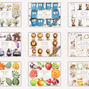 WHOLE SHOP Clipart Bundle, Entire Unlimited Lifetime Shop Access, Mega ...