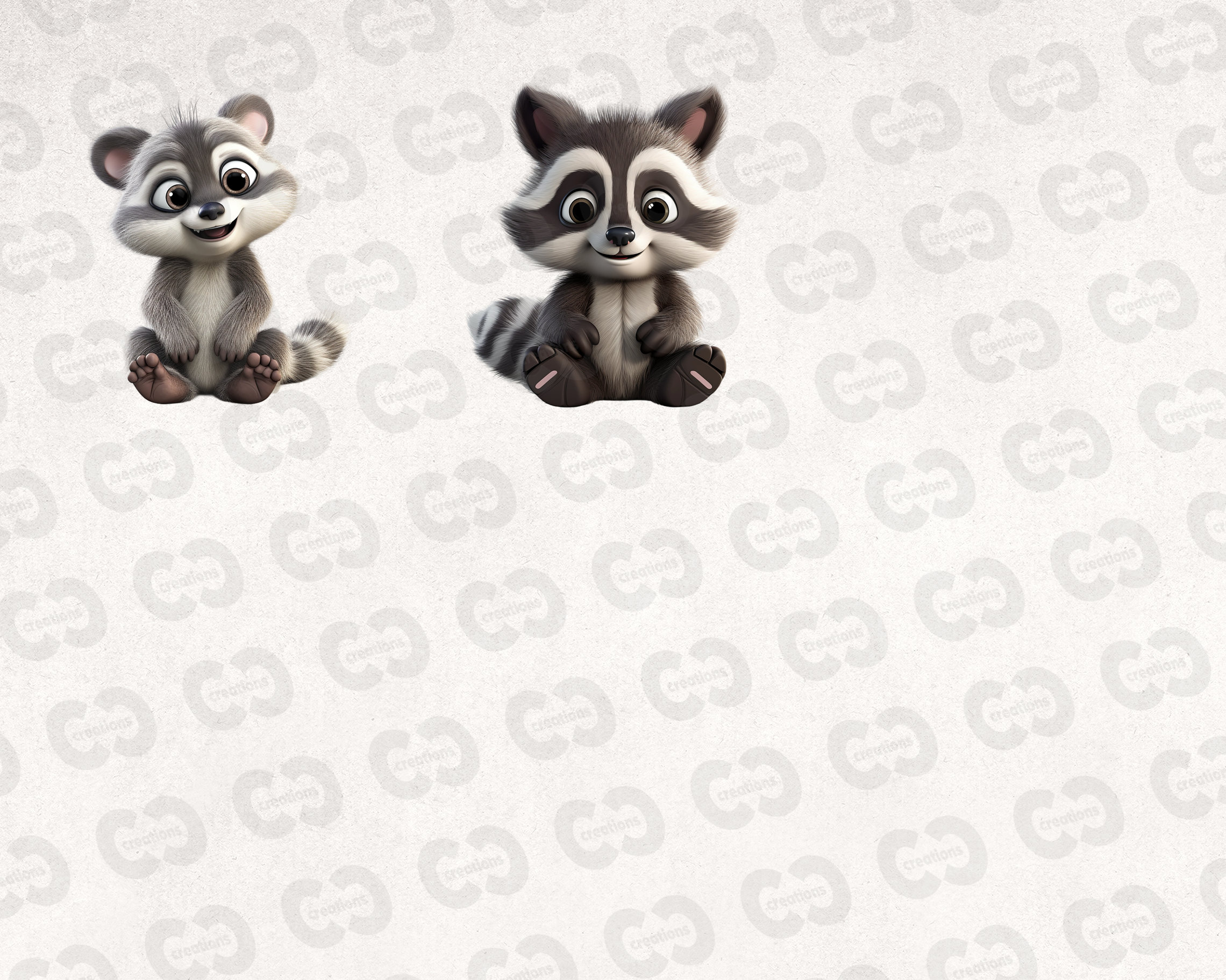 Cute Raccoon Clipart Bundle Clip Art Set of 20 High Quality - Etsy