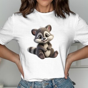 Cute Raccoon Clipart Bundle, Clip Art Set of 20 High Quality Pngs ...