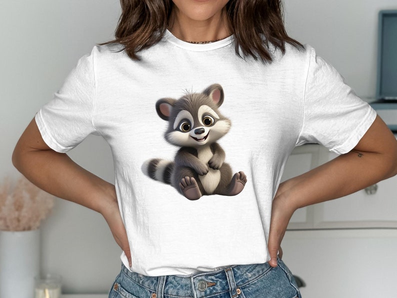 Cute Raccoon Clipart Bundle, Clip Art Set of 20 High Quality Pngs ...