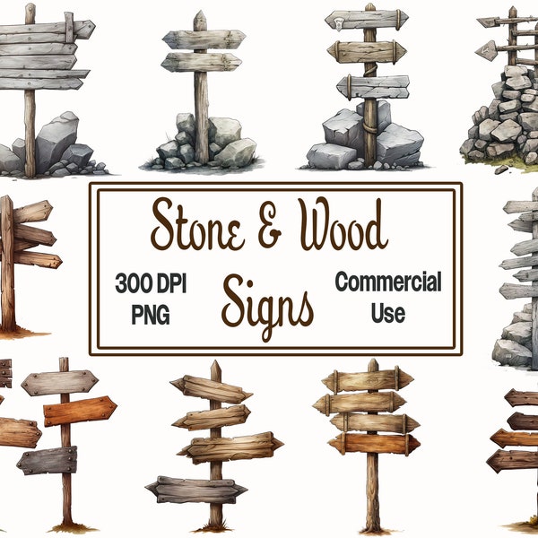 Street Sign Clipart - Etsy