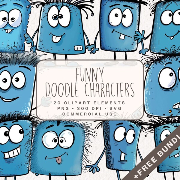 Funny Clipart - Etsy