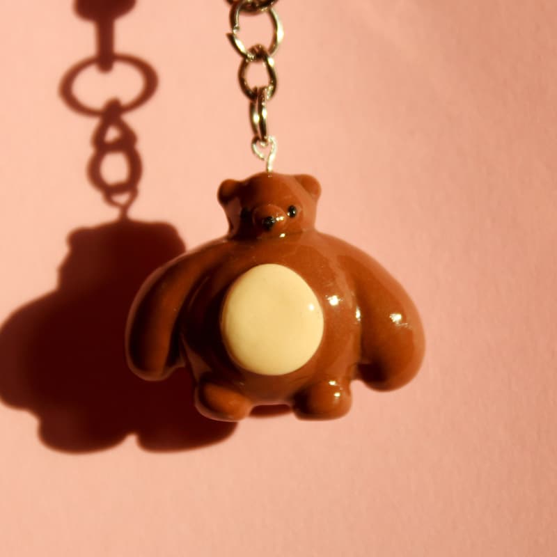 Bear Keychain - Etsy