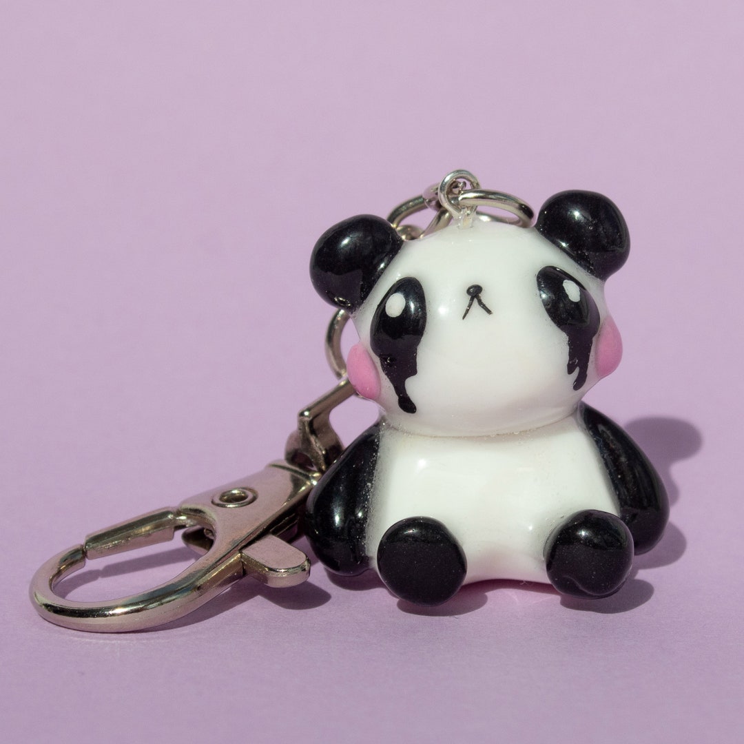 Crybaby Panda Keychain - Etsy