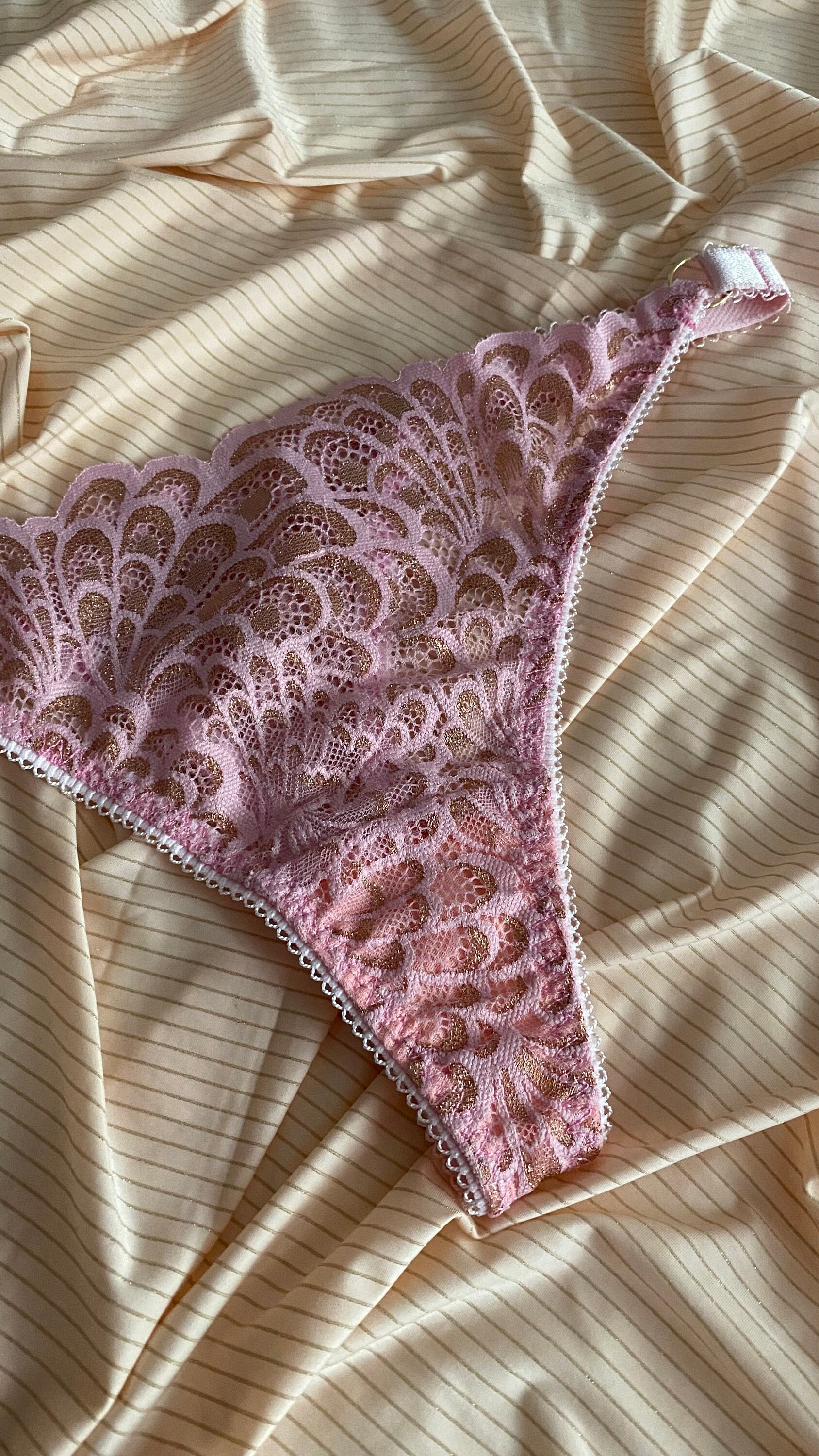 Pink Tangas, Lace Tangas, Shiny Lace Tangas, Elastic Lace Tangas ...