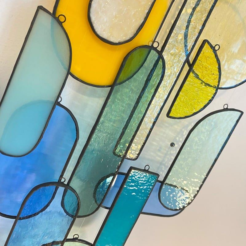 Stained Glass Mobile - Etsy