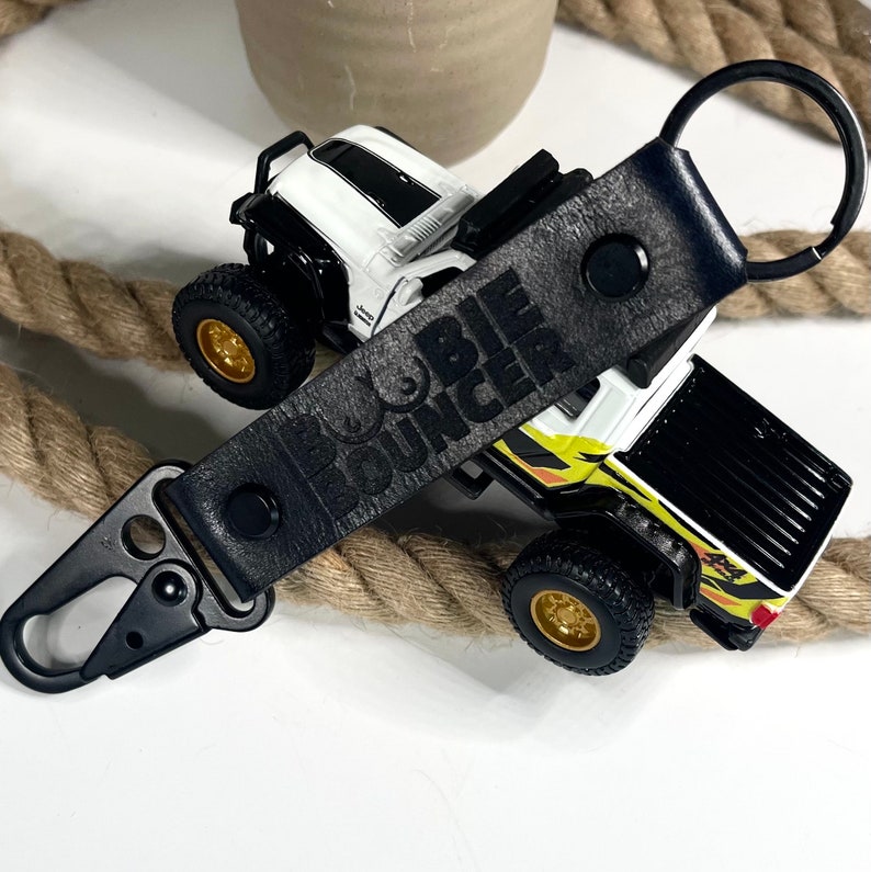 Boobie Bouncer Leather Keychain | 4x4 | Off-road | ATV | Side by Side ...