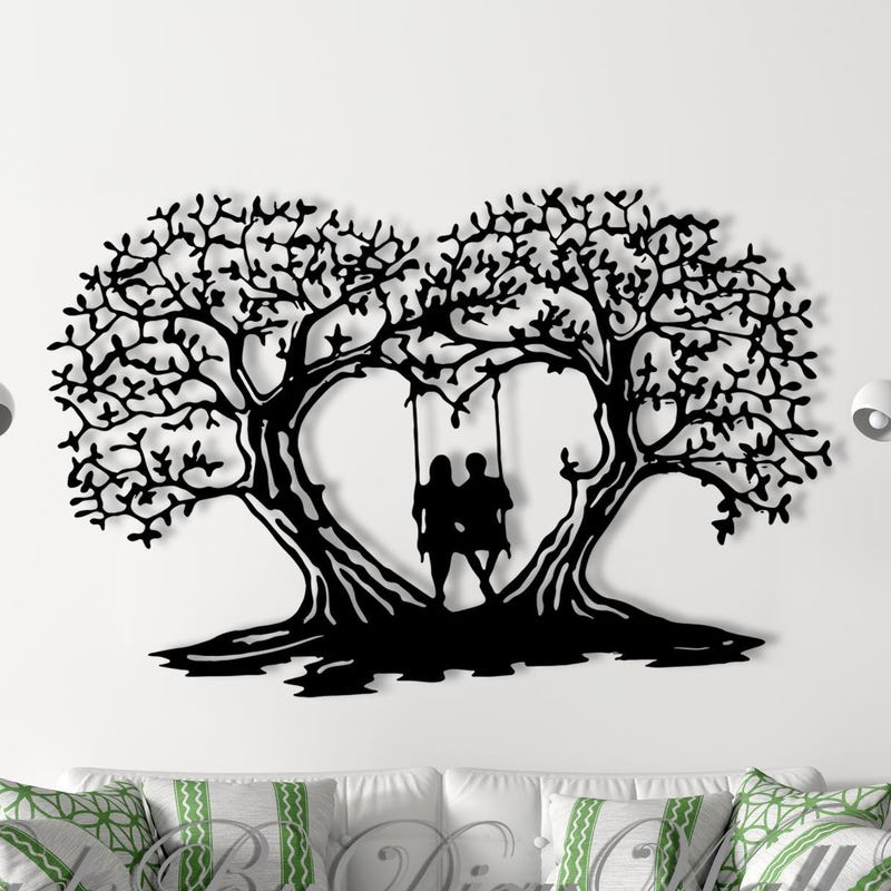 Metal Tree Love - Etsy UK