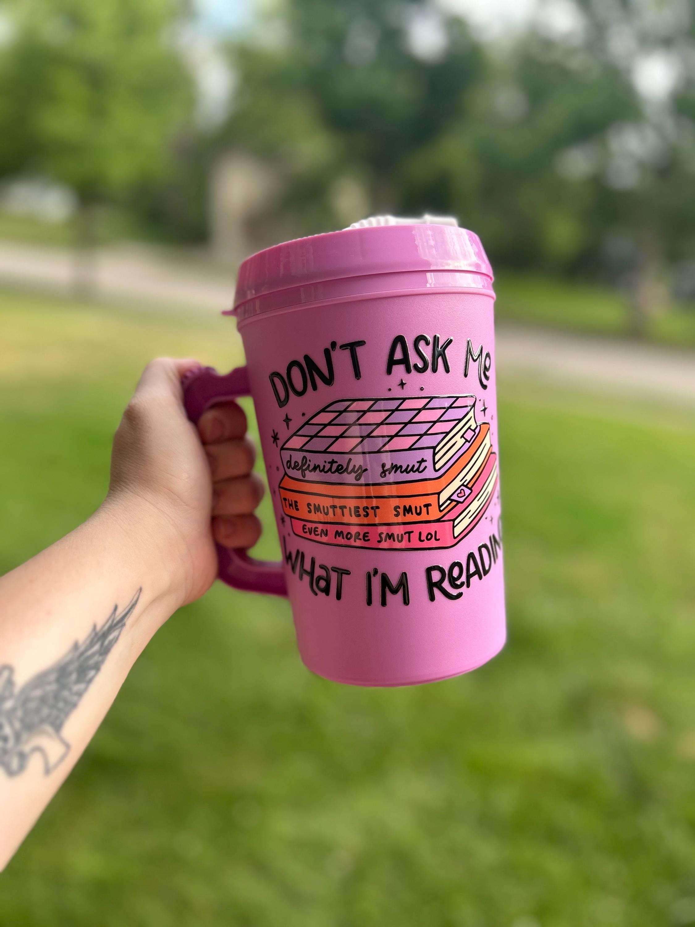 34oz Reading Smut Hip Sip Mug - Etsy