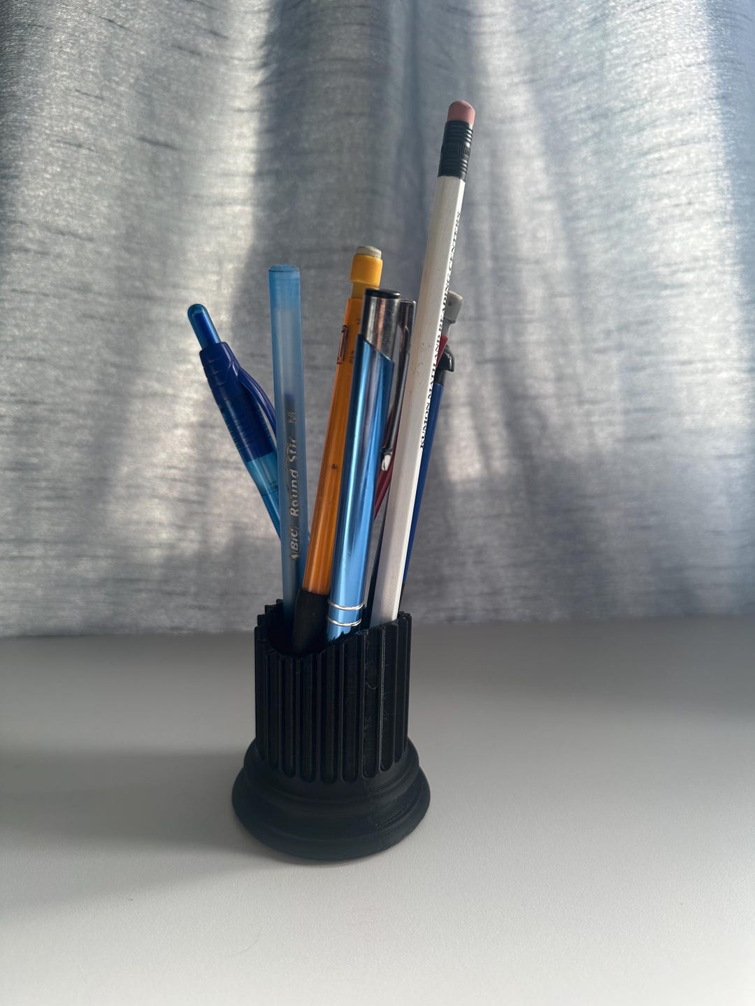 Greek Column Pen Holder Desk Organizer Makeup Brush Holder Classical ...