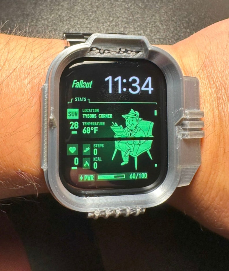 Pip-boy for Apple Watch Fallout, Wearable Accessory for Fallout Fans ...