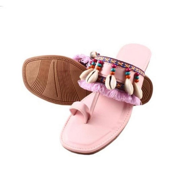 Decorated Sandals - Etsy