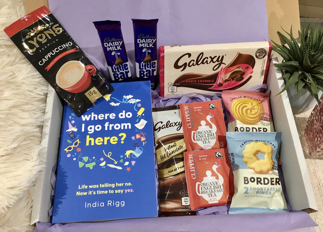 Book Gift Box Book Lover Box birthday Gift Boxdate With a Book Book ...