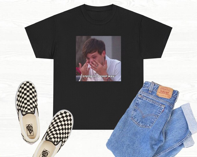 Louis Tomlinson Movie Theatre Selfie Meme T-shirt Cursed One Direction ...