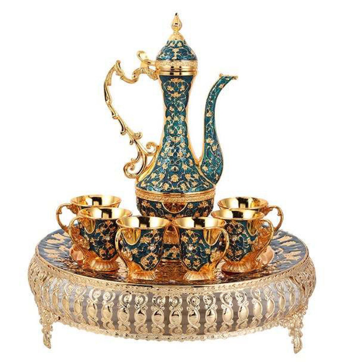 Arabic Tea Cups Sets (show Piece) - Etsy