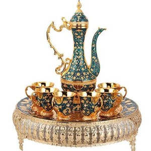 Arabic Tea Cups Sets (show Piece) - Etsy