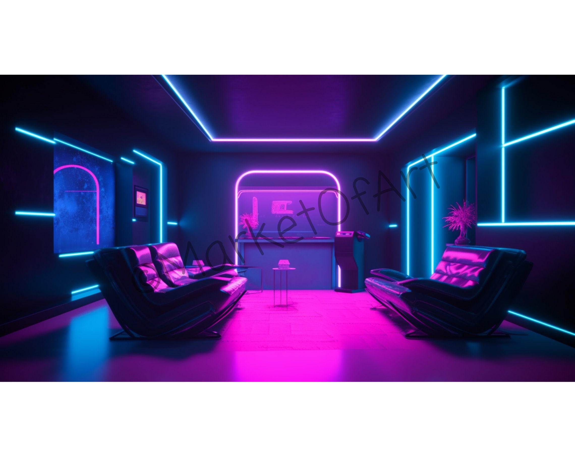 15 Gamer Lounge Backgrounds | Professional 16:9 Zoom Backgrounds ...