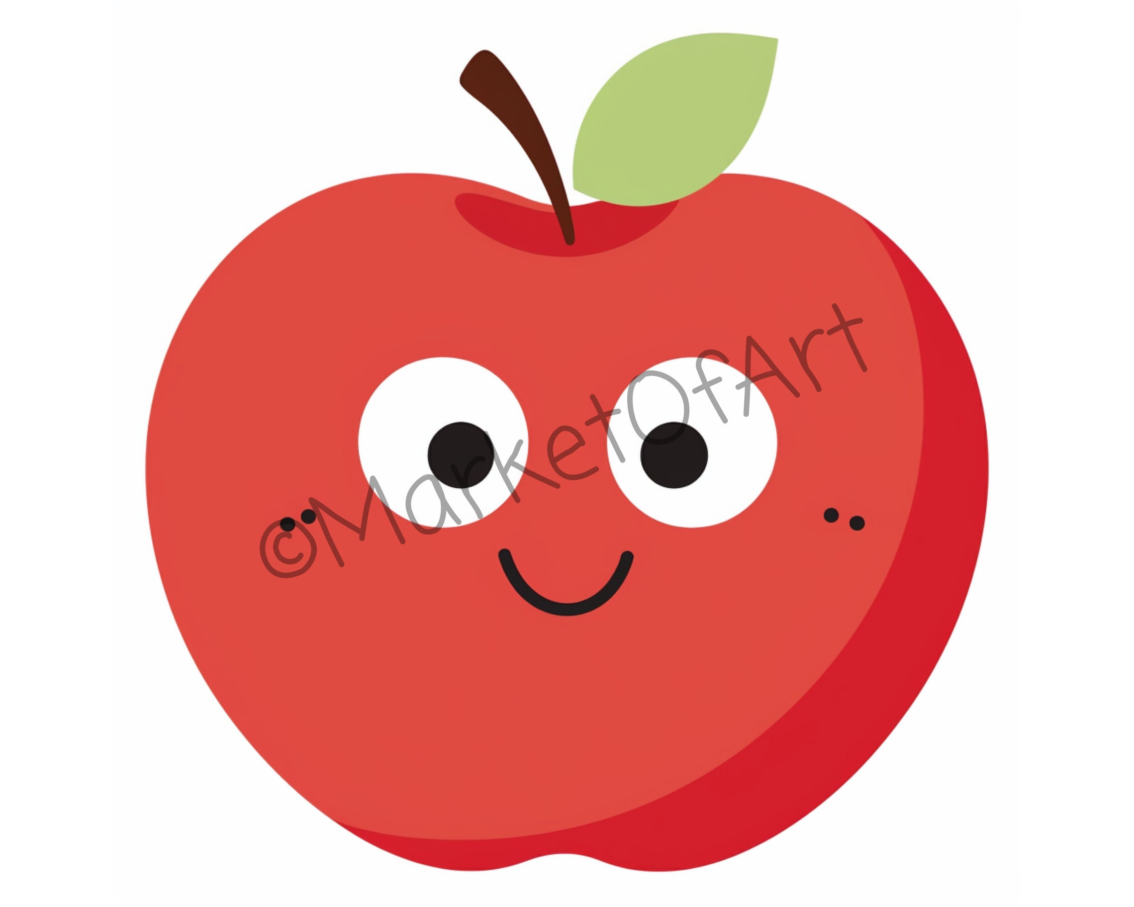10 Super Cute Fruit Clipart Images | High Quality Pngs | Printable ...