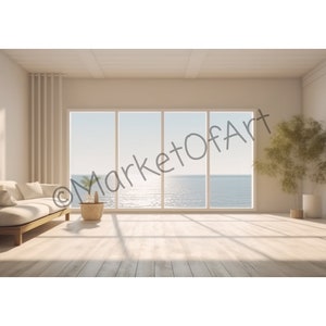 12 Stunning Sea View Zoom Backgrounds | Professional 16:9 Zoom ...