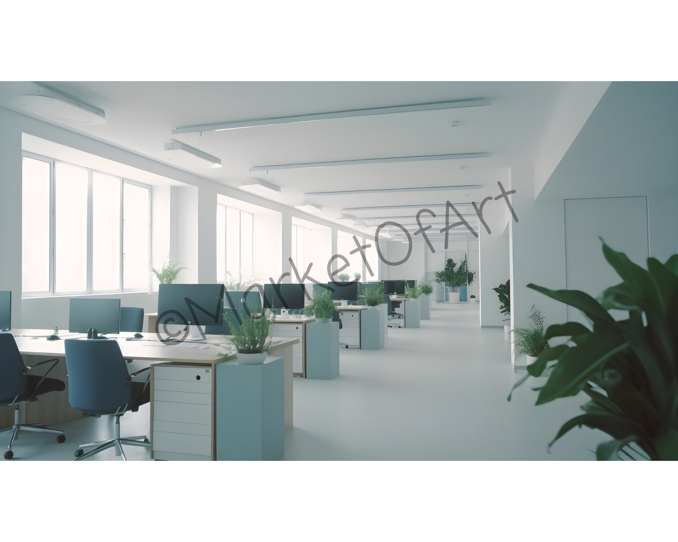 14 Bright Airy Office Zoom Backgrounds | Professional 16:9 Zoom ...