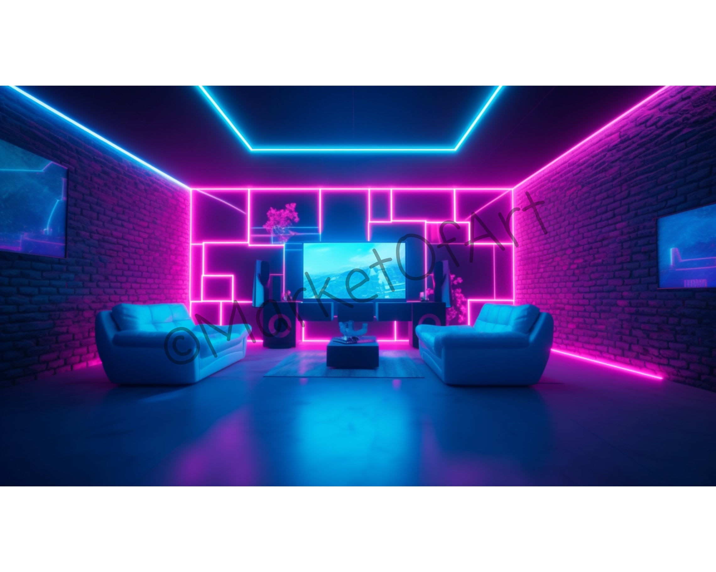 15 Gamer Lounge Backgrounds | Professional 16:9 Zoom Backgrounds ...