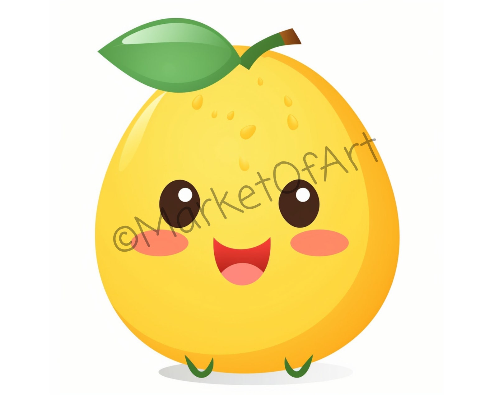 10 Super Cute Fruit Clipart Images | High Quality Pngs | Printable ...