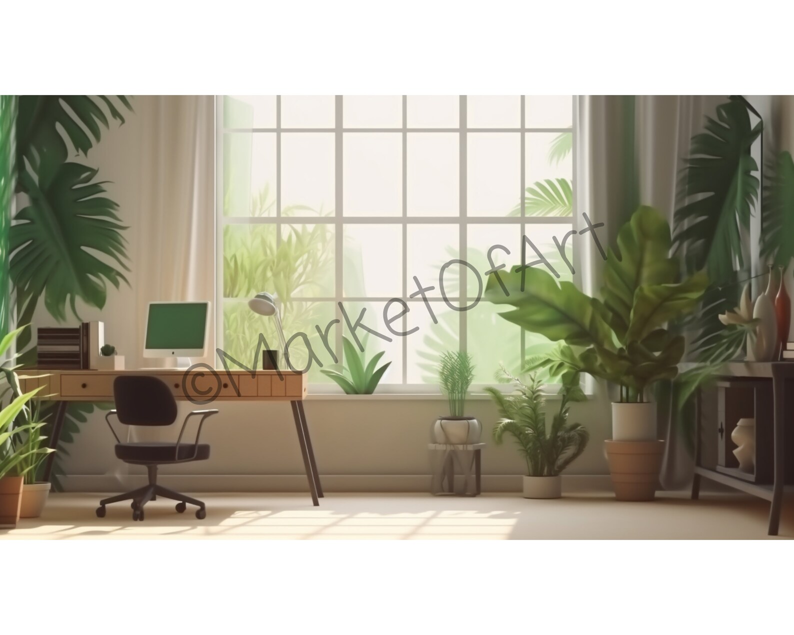 15 Home Office Zoom Backgrounds | Professional 16:9 Zoom Backgrounds ...