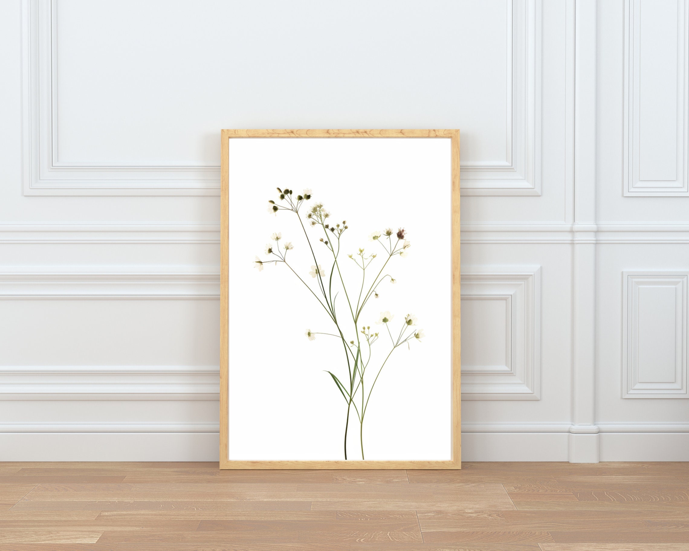 Printable Wall Flower Art, Set of 3 Wall Prints, Watercolor Flower ...