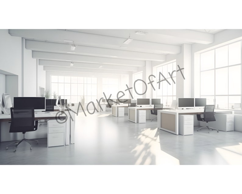 14 Bright Airy Office Zoom Backgrounds / Professional 16:9 - Etsy México