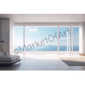 12 Stunning Sea View Zoom Backgrounds | Professional 16:9 Zoom ...