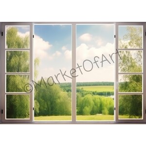 15 Stunning Window View Zoom Backgrounds | Professional 16:9 Zoom ...