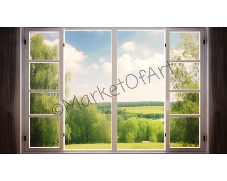 15 Stunning Window View Zoom Backgrounds | Professional 16:9 Zoom ...