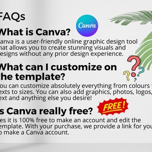 Professional Canva Order Form Template | Minimalistic Design ...