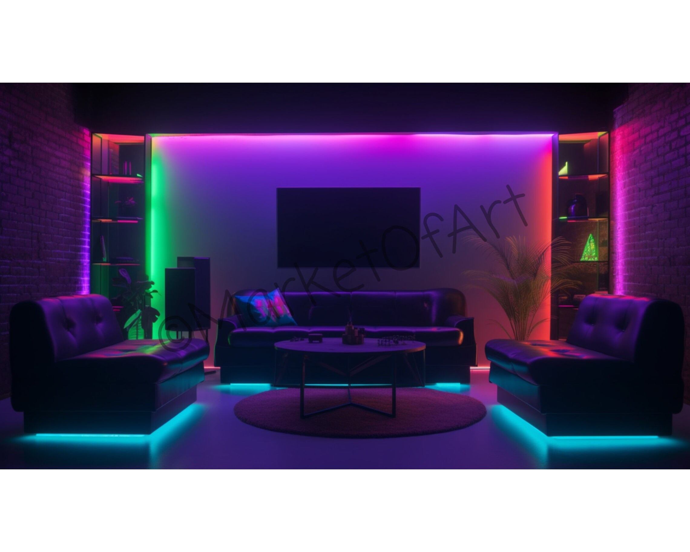 15 Gamer Lounge Backgrounds | Professional 16:9 Zoom Backgrounds ...