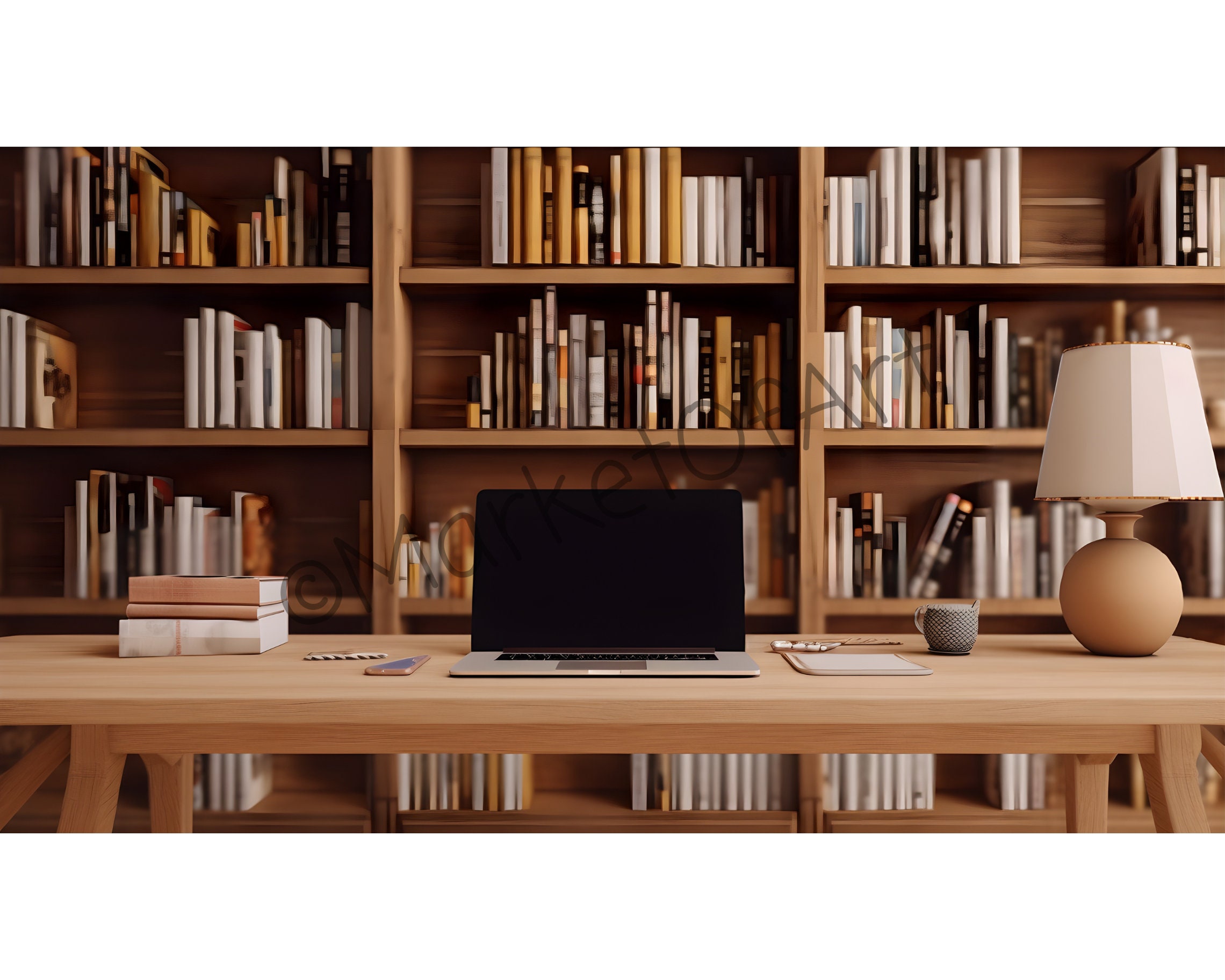 15 Bookcase Zoom Backgrounds | Professional 16:9 Zoom Backgrounds ...