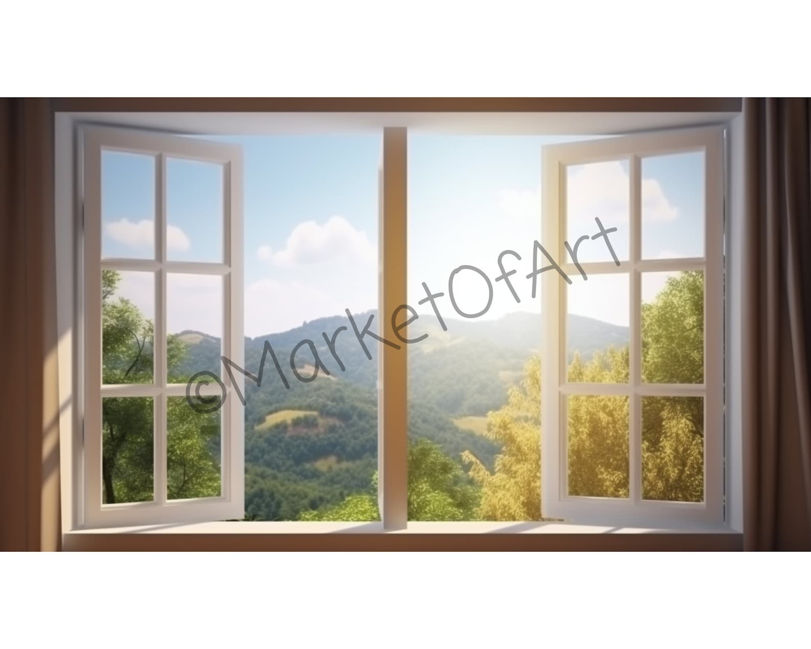 15 Stunning Window View Zoom Backgrounds | Professional 16:9 Zoom ...